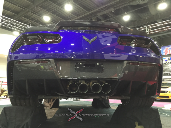 WEAPON-X: Diffuser ZTX Stage 3 [C7 Corvette Grand Sport Z06 ZR1 ...