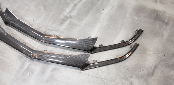 WEAPON-X: Front Splitter - Carbon Fiber [ATS V, LF4] – WEAPON-X Motorsports