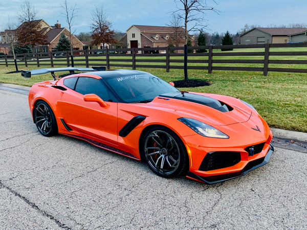 APR Z06 Style Rocker Extensions Skirts [C7 Corvette Grand Sport, Z06 ...